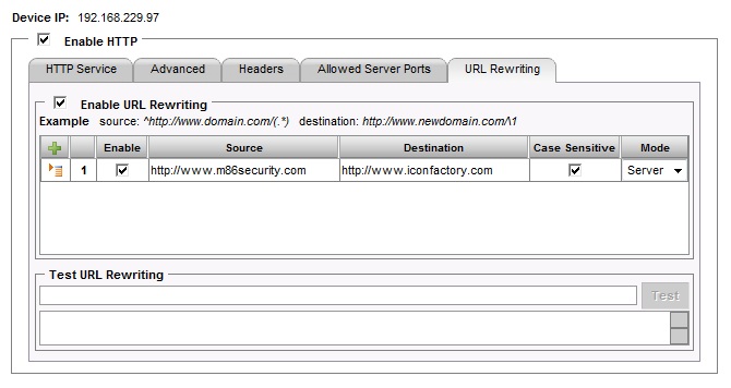 Understanding Client/Server modes of URL rewrite feature (URL rewrite)